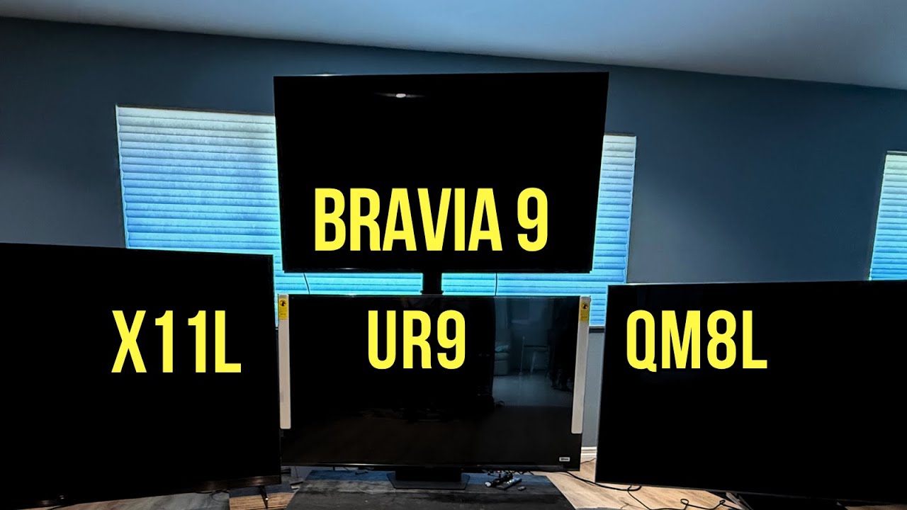 TCL X11L SQD is best but Hisense UR9 Disagrees - LET'S SEE!