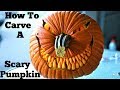 Here's an Easy Way to Carve a Cartoonishly Spooky Pumpkin - Nerdist