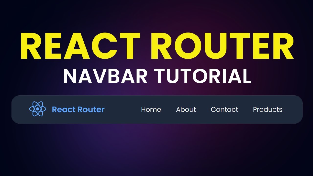 How to Create a Multiple Page Navbar with React Router Tutorial