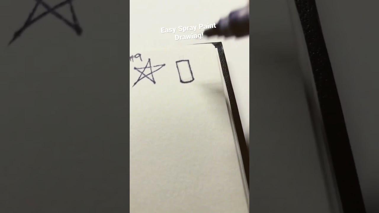 Easy Drawing 10… Spray Paint Can