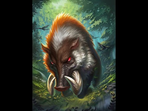 Wild Boar Patronus (With Captions)