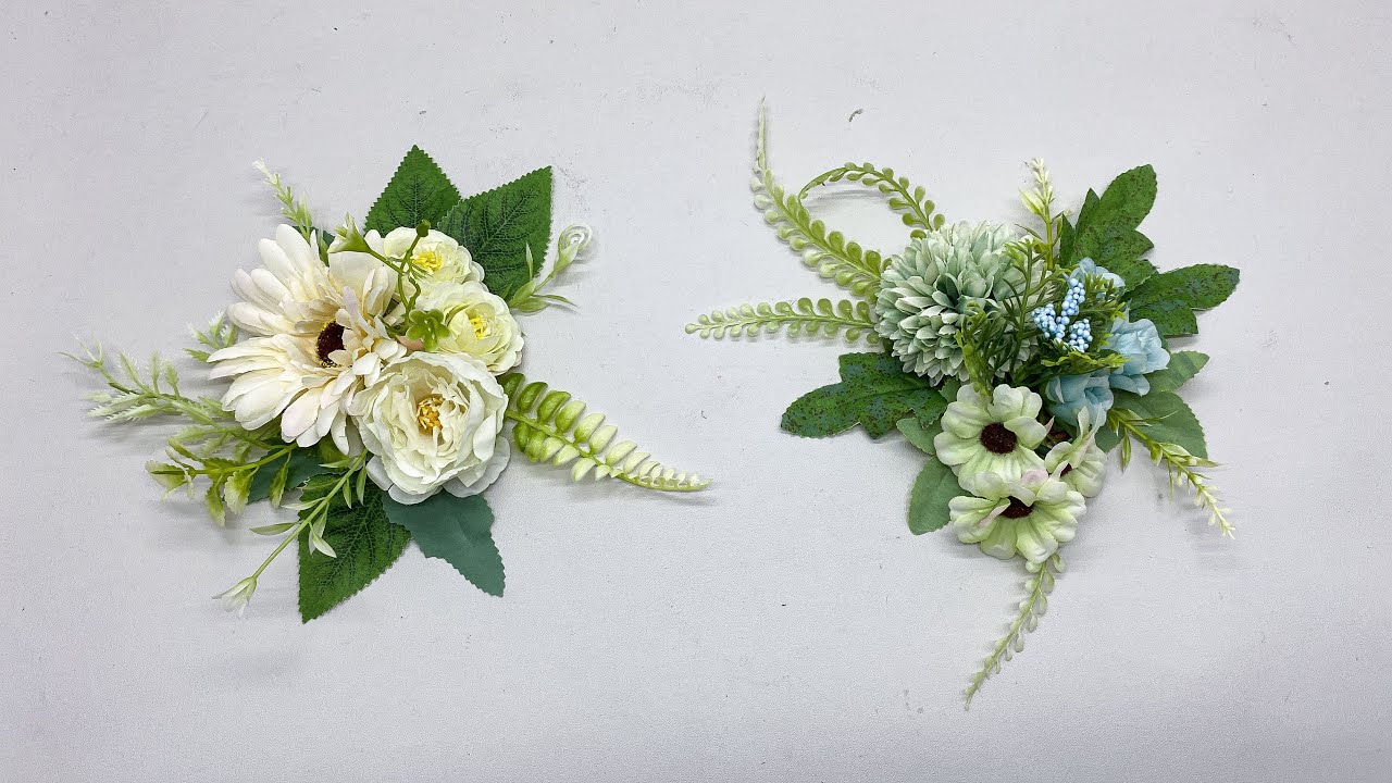 DIY | Cara Mudah Membuat Rangkaian Bunga Untuk Hias Box Hantaran / Seserahan