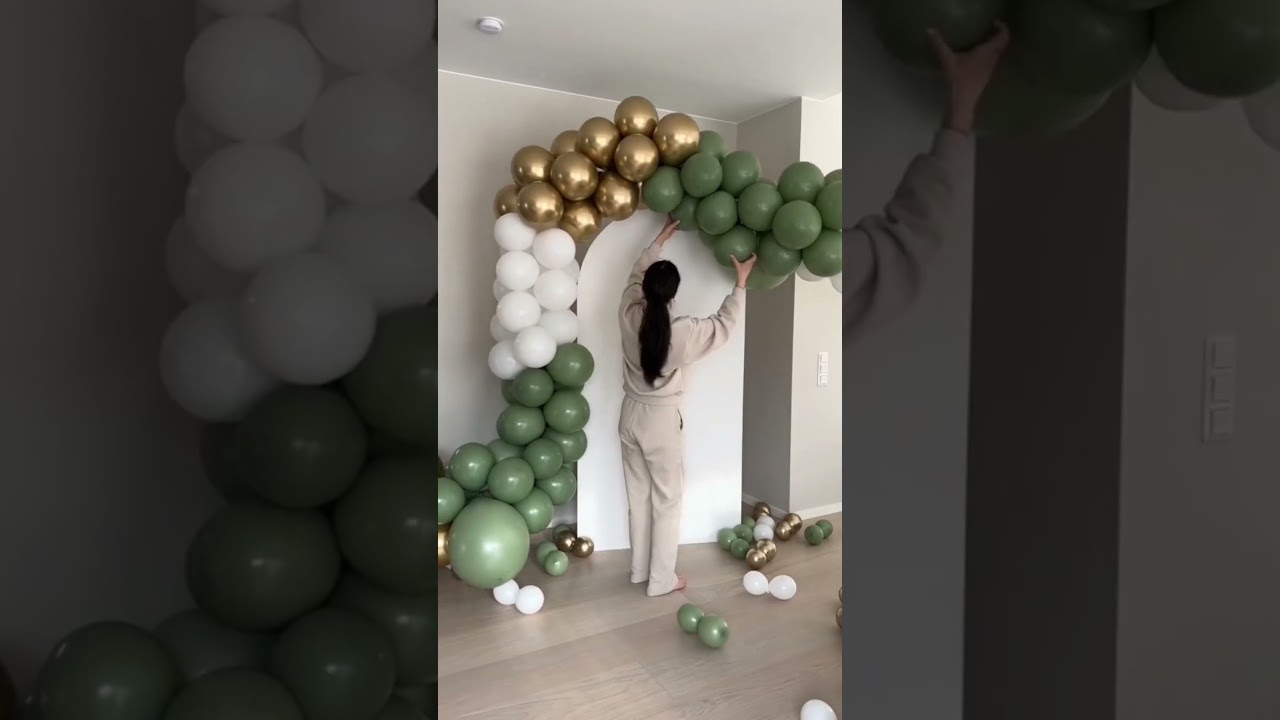 Arco de Globos 🎈 temática: dinosaurio 🦖🥳😁🤗#globos #fiesta #decoracionconglobos #sempertex #emprende