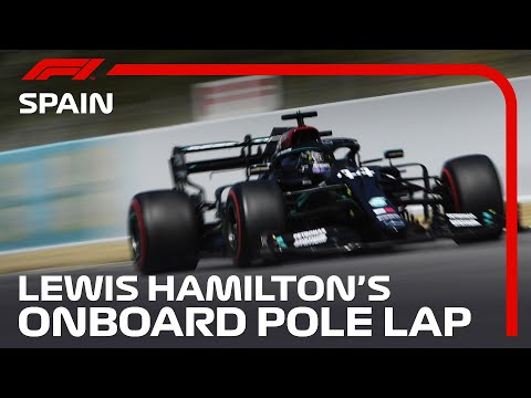 Lewis Hamilton's Pole Lap | 2020 Spanish Grand Prix | Pirelli