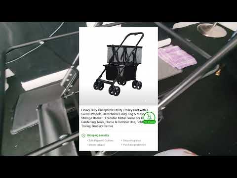 Modern Shopping Trolley | TEMU Finds 2025