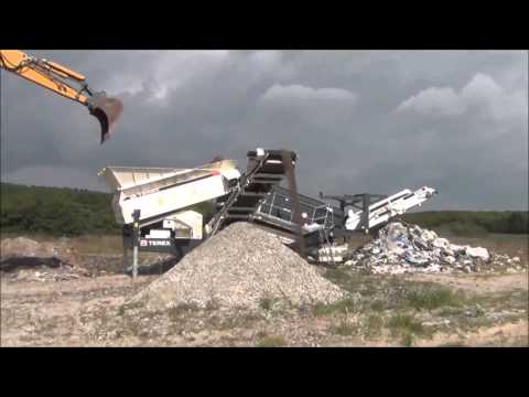 TRS 550 SPALECK Screen - Processing C & D Waste