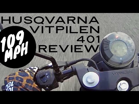 Husqvarna Vitpilen 401 Test / Review and Top Speed Run Svartpilen ClevelandMoto