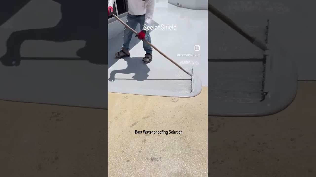 Best waterproofing solution in India - SeelanShield #waterproofing