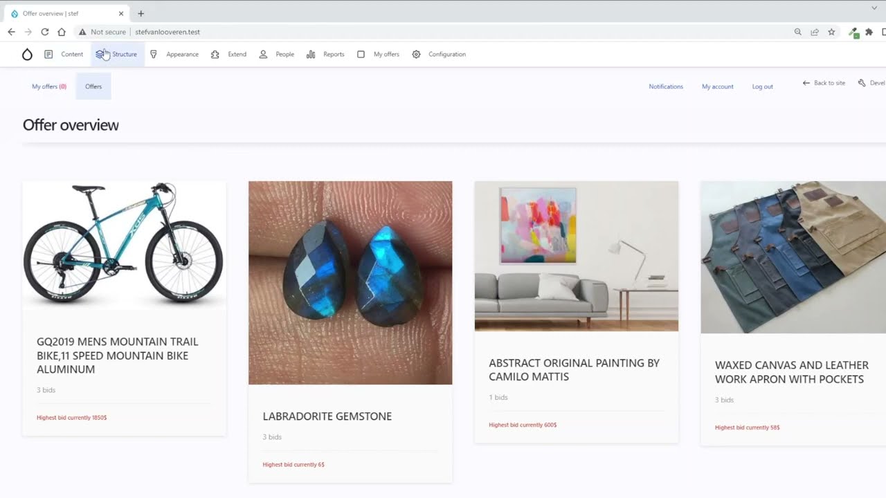 17/22 Caching of views pages in Drupal 9 & 10 [ preview ]