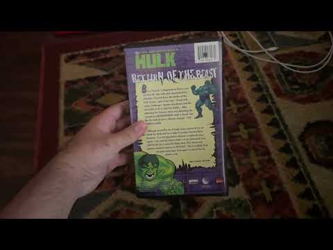 The Incredible Hulk: Return Of The Beast 1997 Screener VHS