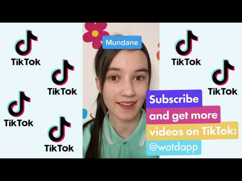 What does "Mundane" mean? | Word of the Day - English Daily Vocabulary