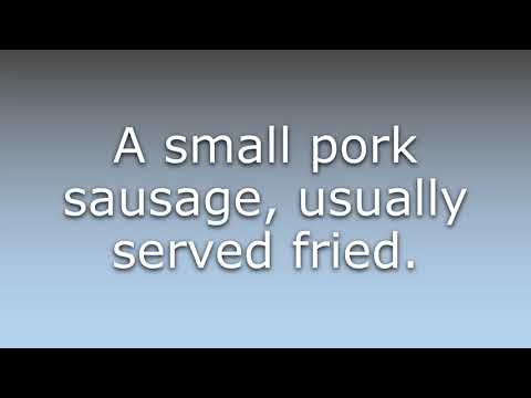 What does Bratwurst mean?