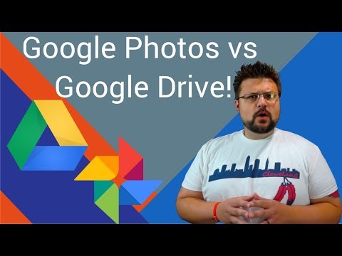 Google Photos vs.Google Drive, which to use? Updated Aug 2017!