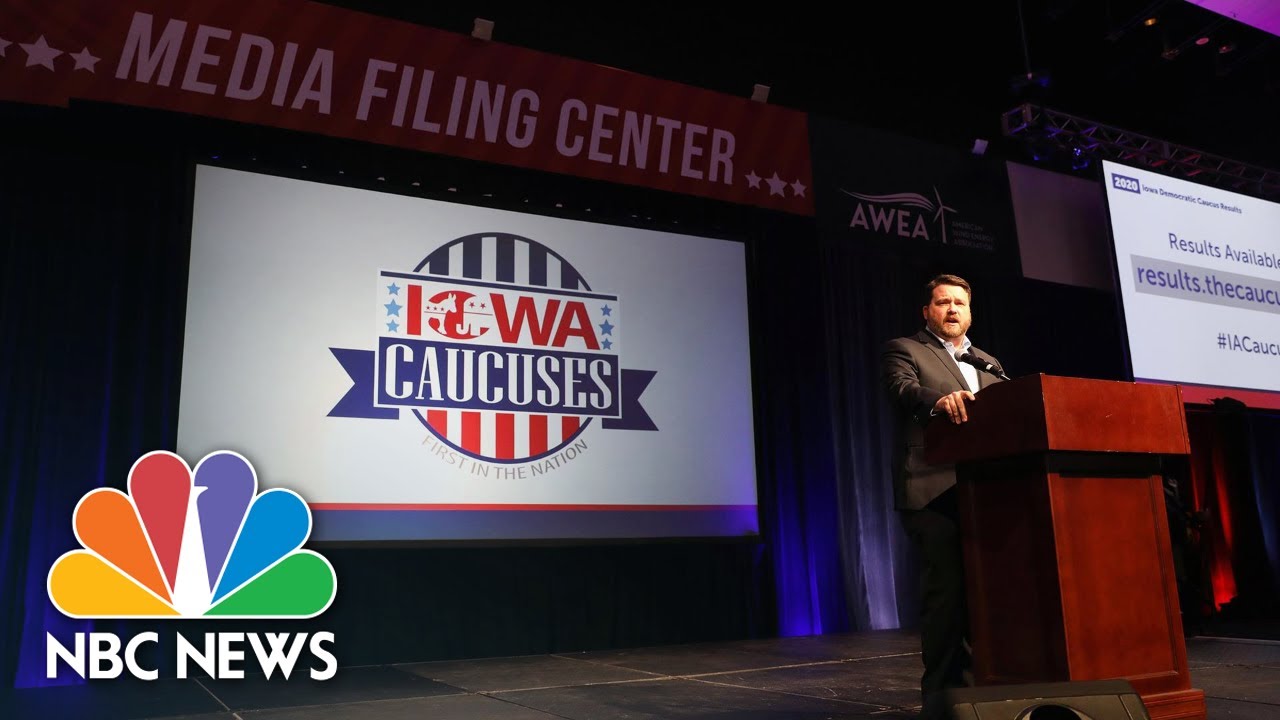 Iowa Democratic Chair Defends Integrity Of Caucus Data: 'This Is Personal To Me' | NBC News