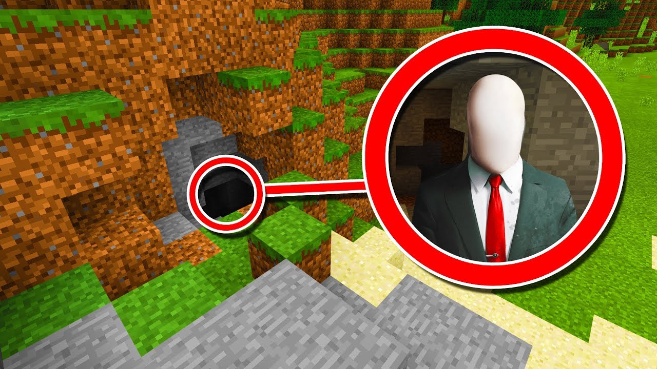 Minecraft PE : I FOUND SLENDERMAN'S *SECRET* BASE!