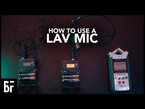 How To Use Lavalier Microphones