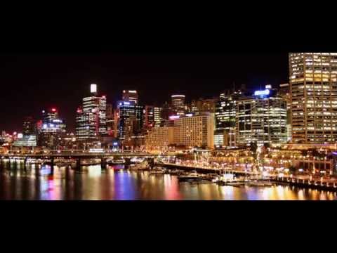 Australia Travel. Sydney. Amazing day to night time-lapse.