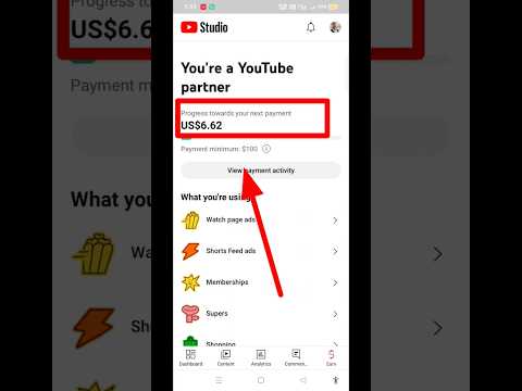 YT Studio New Update Dollar 💰 Show Yt Studio 2024 #trick #facebookpage #shortvideo