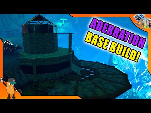 ABERRATION PVE BASE BUILD OVERLOOKING BLUEZONE | ARK: The Complete Saga | Ep 57