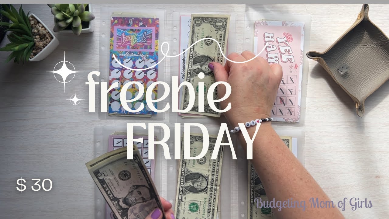 FREEBIE FRIDAY | Mini Savings Challenges | Did we finish any??? | $30