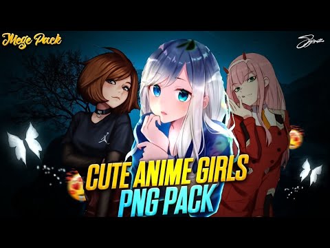 Anime beautiful girl png pack🤤🥵| Anime png pack❤ #shorts
