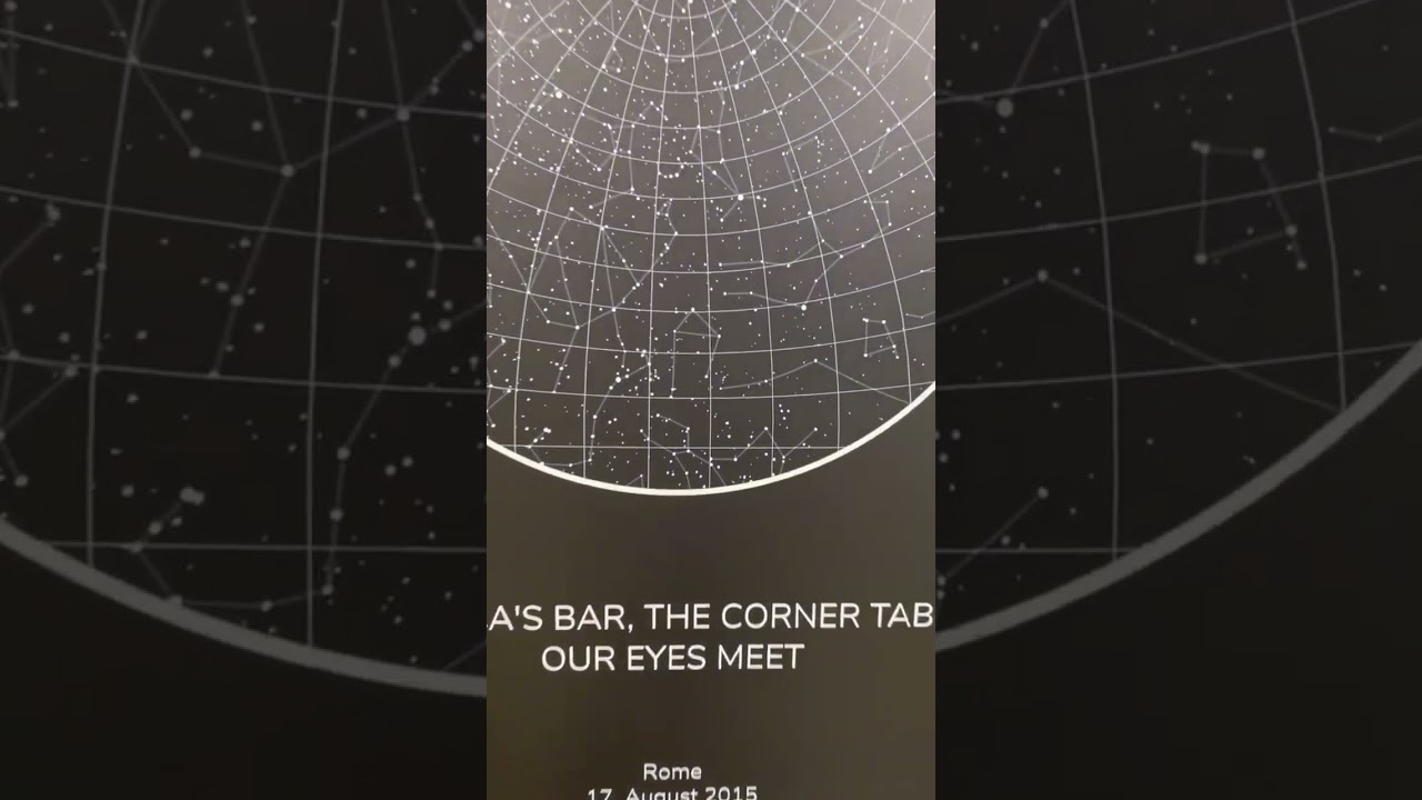 Your custom Star Map from CANVASDISCOUNT.com