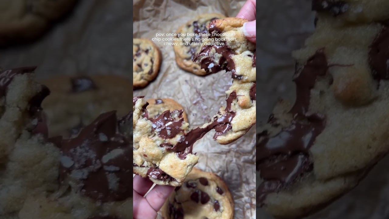 Chocolate chip cookies 🍪 ( recipe in description)