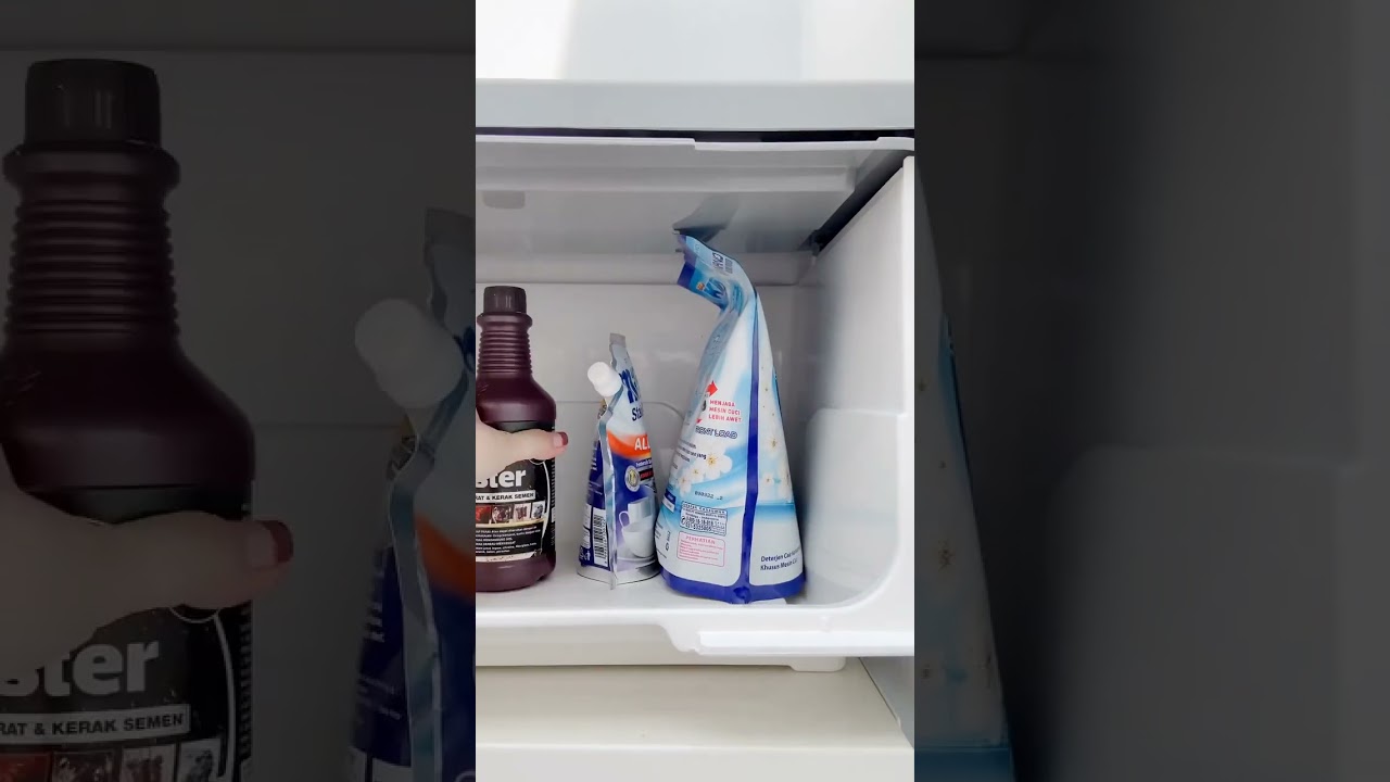 Storage Plastik Serbaguna Pintu Geser, Box Penyimpanan Desain Aesthetic dan Minimalis