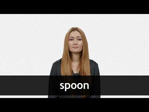 SPOON - Definition & Translations | Collins English Dictionary