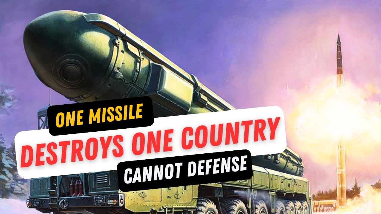 5 Most Powerful ICBMs in History (Intercontinental Ballistic Missiles)