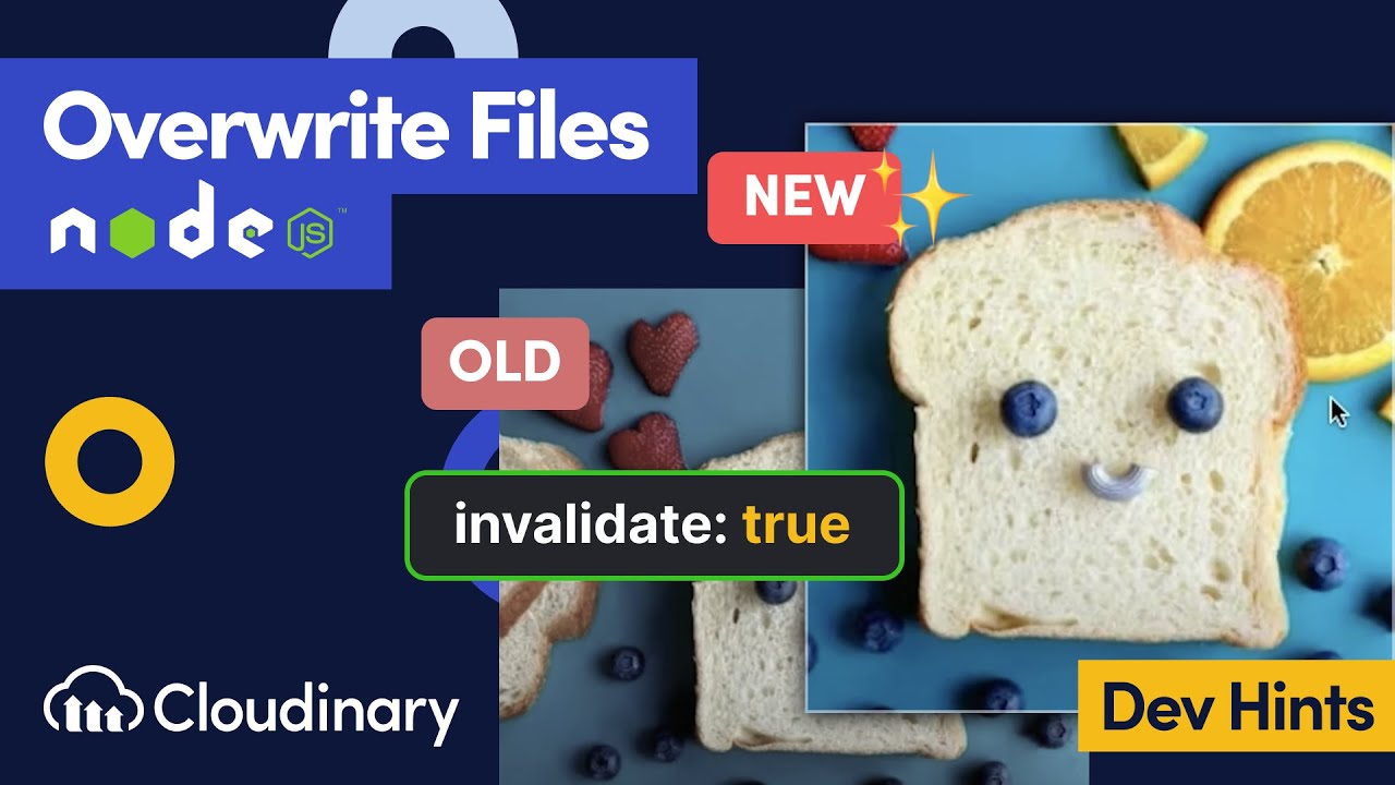 Overwrite & Replace Files in Cloudinary with Node.js - Dev Hints