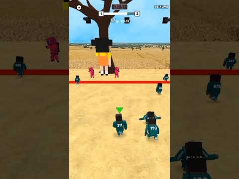 Minecraft squid Game series