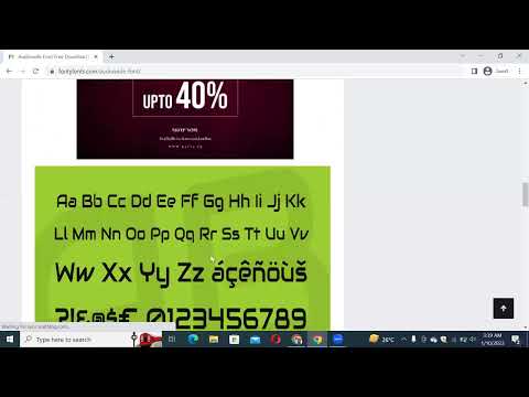 How to Download and Install Audiowide Font Free Download Free Download in Adobe Photoshop