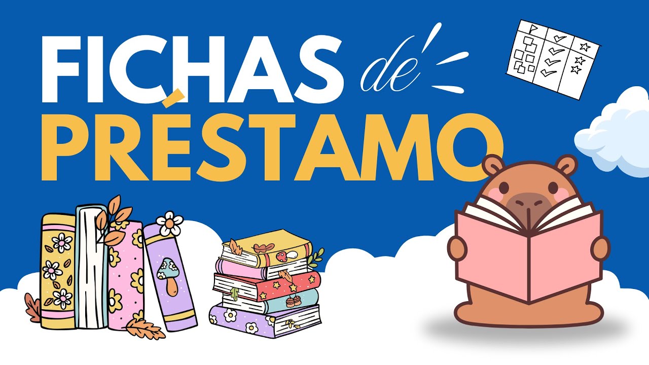 ¿Qué es una ficha de préstamo? Para los más pequeños