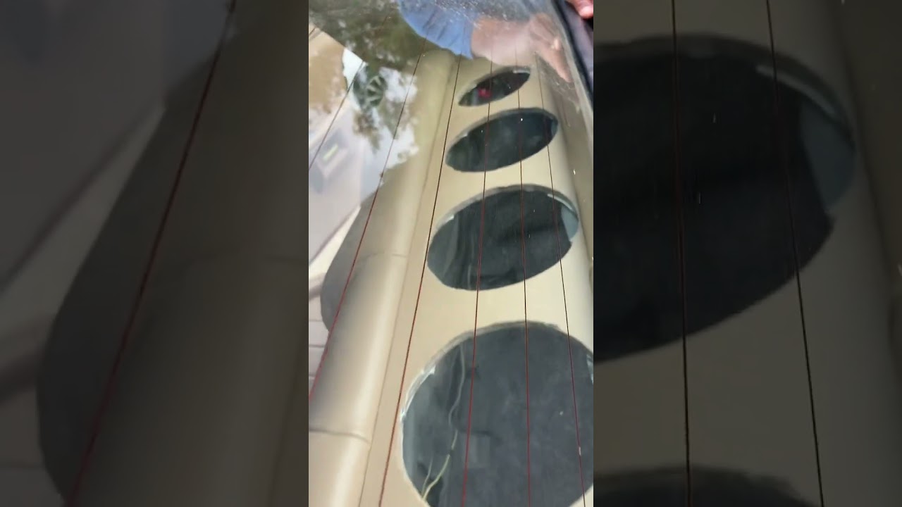 Box Chevy Custom Rear Deck Installed Pt 3 #caraudio