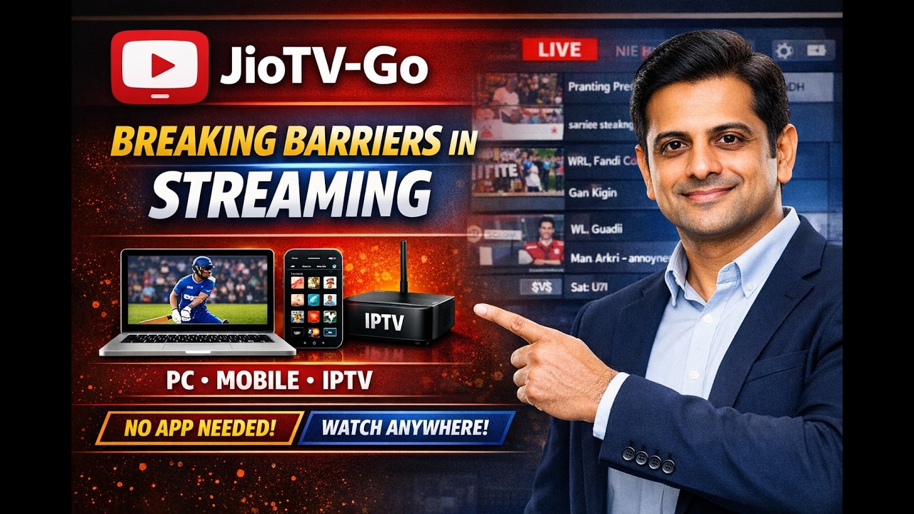 JioTV-Go Tutorial: Stream Jio Channels on PC & Mobile