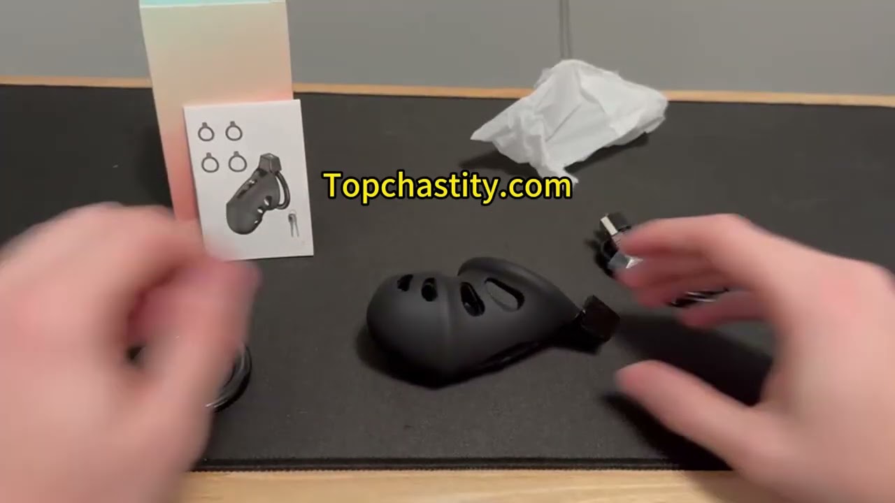 How to use this Vibrating Chastity Cage   App Control
