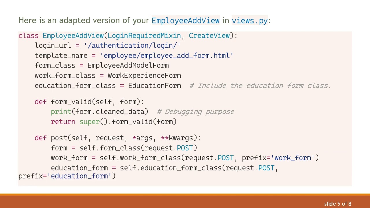 How to Use a Single CreateView in Django for Submitting Multiple ModelForm Data