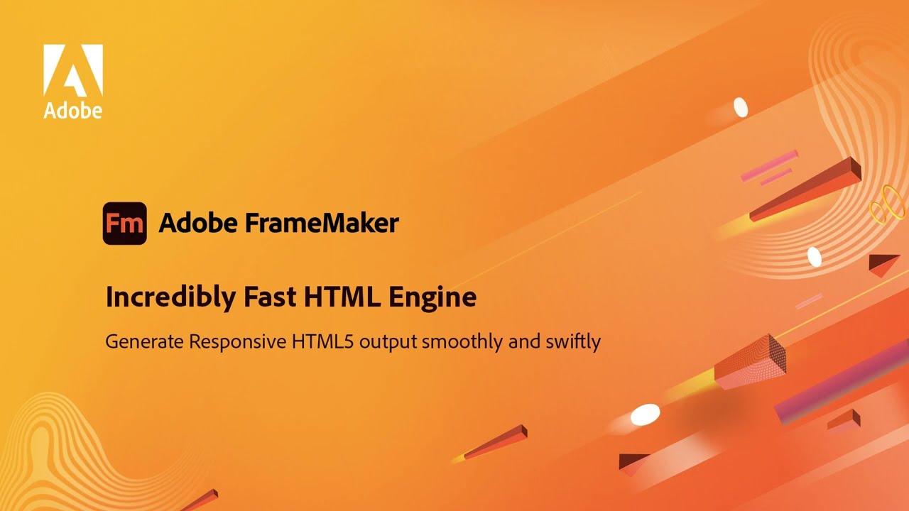 All new HTML engine in Adobe FrameMaker