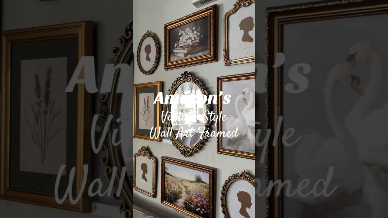 Amazon’s Vintage Wall Art Framed!♥️