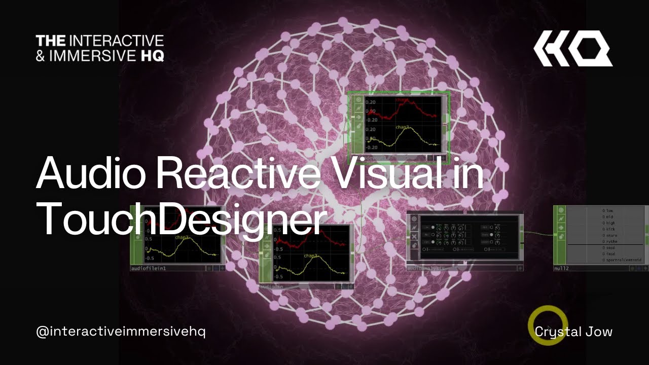 Audio Reactive Visual in TouchDesigner - TouchDesigner Tutorial 200
