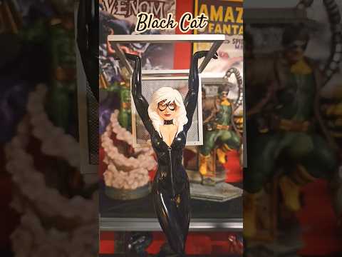 Exclusive Look: Black Cat Statue from Spider-man Comics