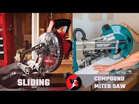 Sliding vs Compound Miter Saw
