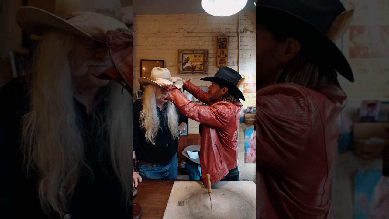 Let’s make a “Sam Elliott” inspired hat! #hats #cowboys #cowboyhat #bespoke #movies #handmade