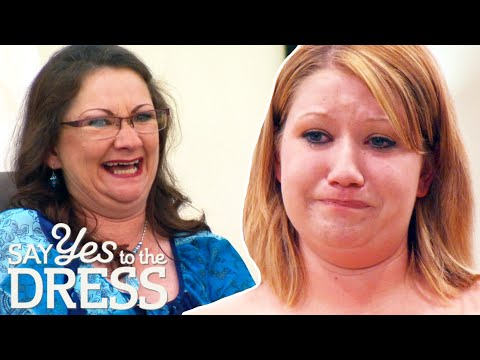 Entourage Crushes This Bride's Confidence And She Ends Up In Tears! | Say Yes To The Dress Atlanta