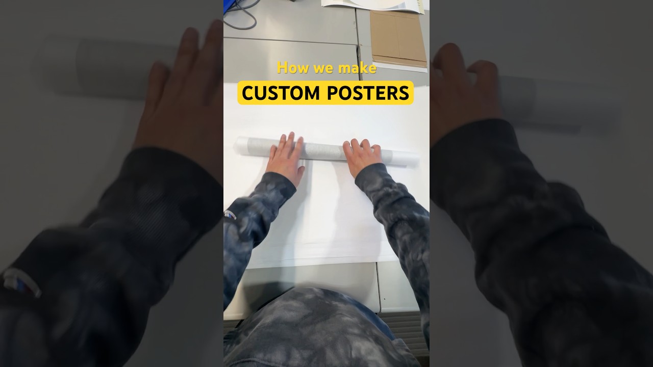 POV: Posters on-demand 👌 #poster #print #shorts
