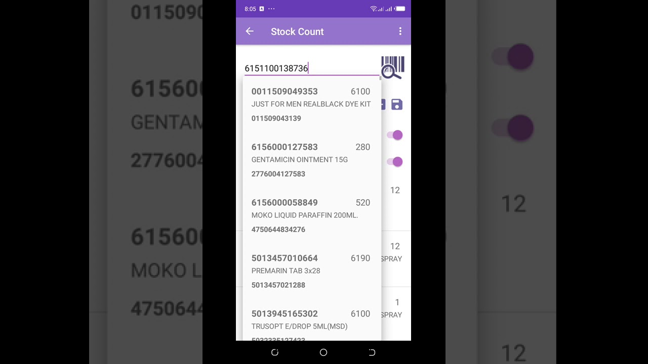 Scanning Items Barcode Part 2 -  StockMagic Stock Take or Stock Count with Barcode