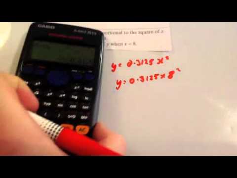 Direct Proportion | Corbettmaths