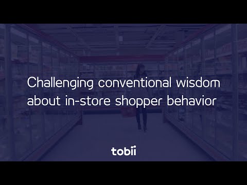 Challenging conventional wisdom about in-store shopper behavior