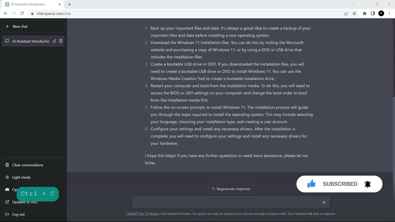 ChatGPT: A Powerful Natural Language Processing Chatbot